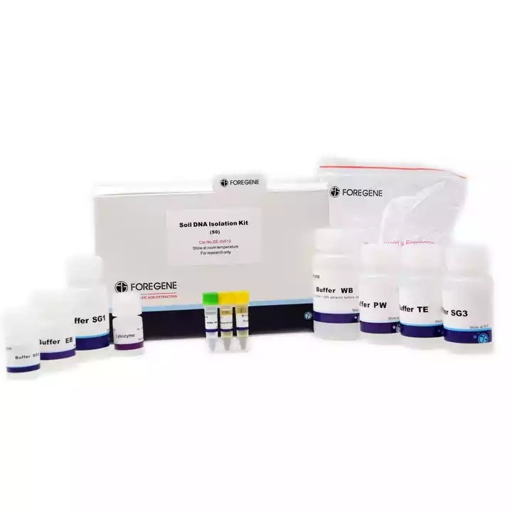 No RNase Lab Reagent Soil DNA Isolation Kit DNA Only Column Type