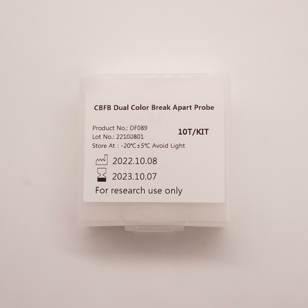 Fluorescence In Situ Hybridization Reagent CBFB Dual Color Break Apart ...